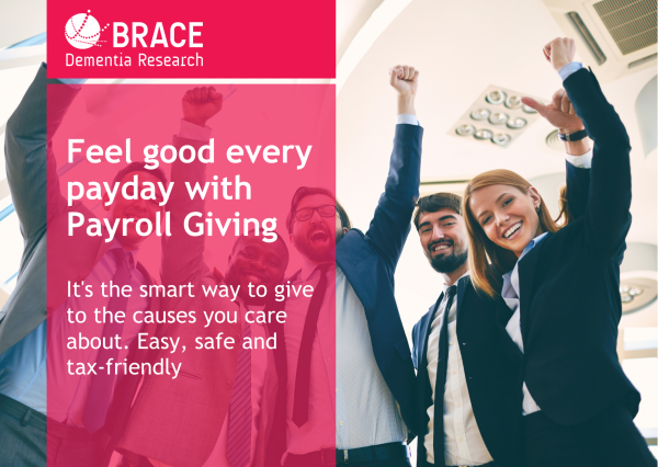 Payroll Giving - BRACE Alzheimer's Research